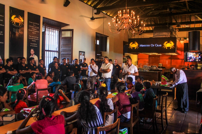 MINISTRY OF CRAB REPRESENTS SRI LANKA WORLD GOURMET SUMMIT 2017
